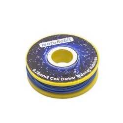 0.22 mm2 Blue Multicore Assembly Cable - 10 Meters Motorobit ...