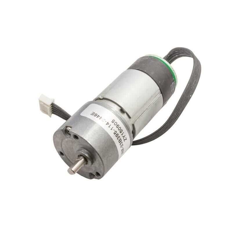 12V 20Rpm 33mm Dc Motor with Gearbox and Encoder 33B395 Motorobit ...