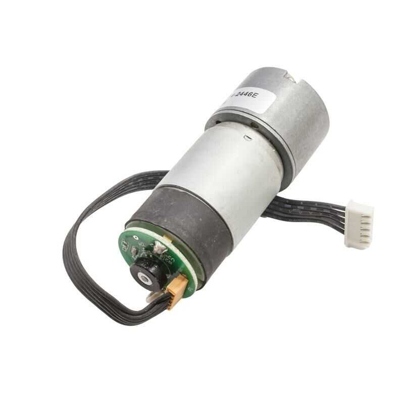 12V 20Rpm 33mm Dc Motor with Gearbox and Encoder 33B395 Motorobit ...