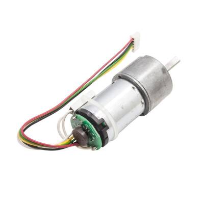 12V 20Rpm 33mm Redüktörlü ve Encoderli Dc Motor Encoderli Dc Motorlar ...