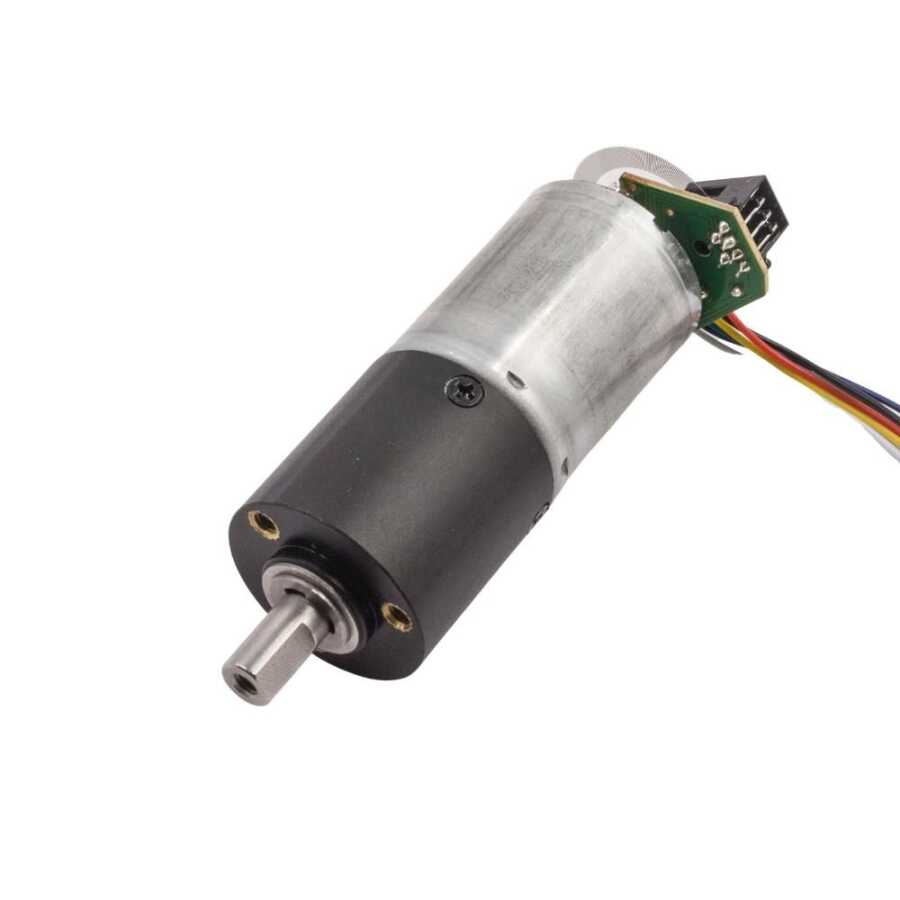 12V Encoderli DC Motor Encoderli Dc Motorlar Motorobit - Motorobit.com