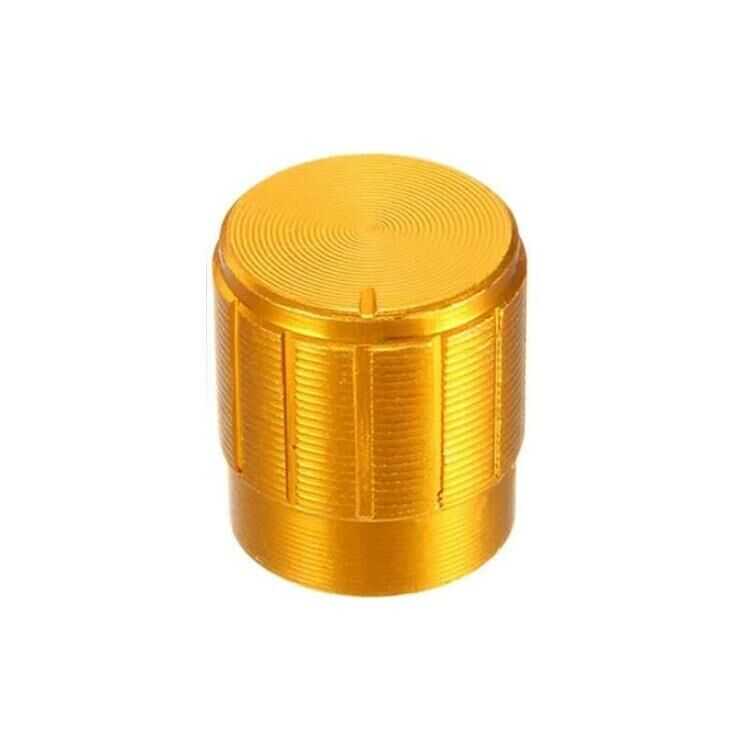 17x17 Aluminum Potentiometer Head - Gold Motorobit - Motorobit.com