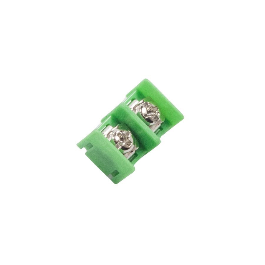 2 Pin Barrier Terminal Block - 8.5mm Green Motorobit - Motorobit.com
