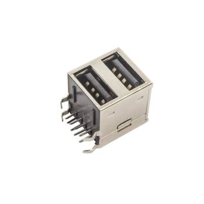 2 Port USB-A 2.0 Female Connector PCB Type Motorobit - Motorobit.com
