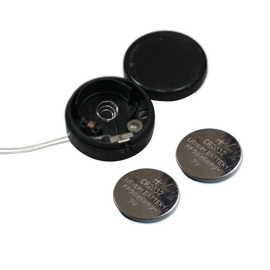 2 x CR2032 Battery Holder Black Motorobit - Motorobit.com