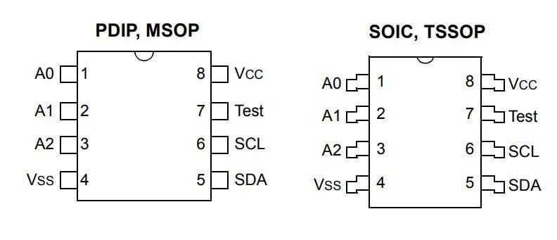 24C01 - DIP8 EEPROM Entegresi EPROM / EEPROM Entegreleri Motorobit ...