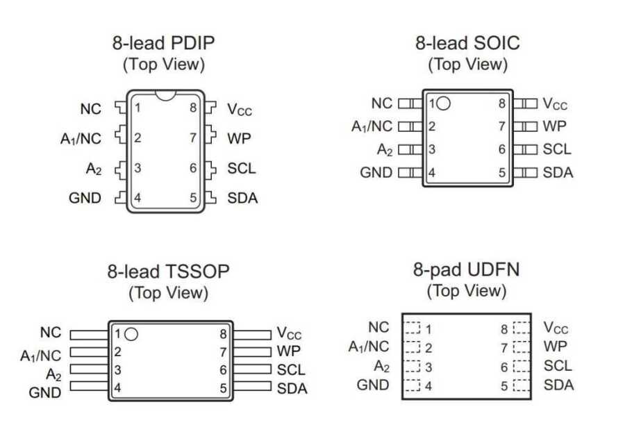 24C08 - DIP8 EEPROM Entegresi EPROM / EEPROM Entegreleri Motorobit - Motorobit.com