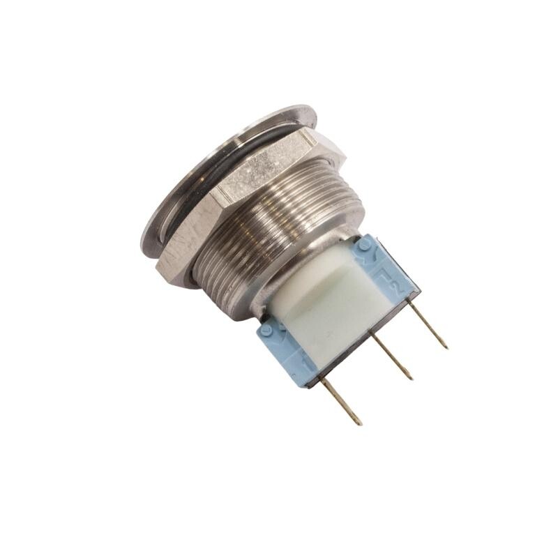 24mm Düz Yaylı Metal Buton - AV24LB404 25mm Metal Buton Apem ...