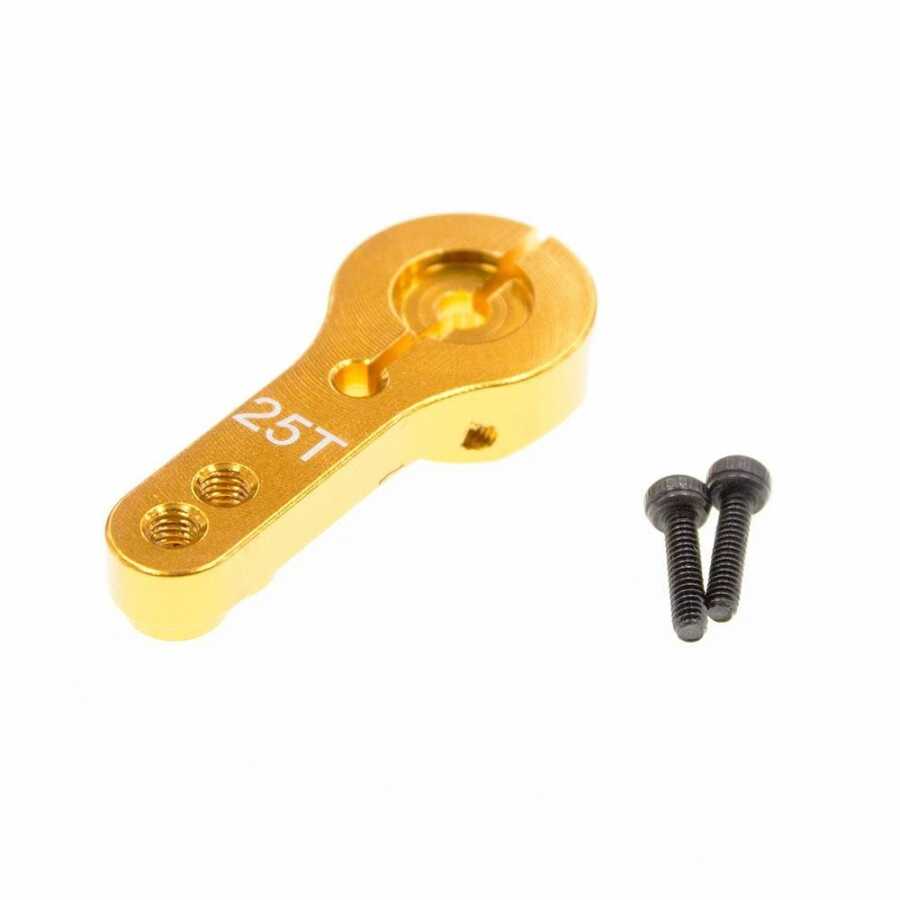 25T Servo Motor Arm - Yellow Motorobit - Motorobit.com