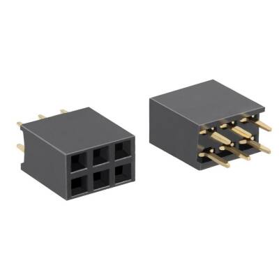 2x3 Pin Dişi Header Header Motorobit - Motorobit.com