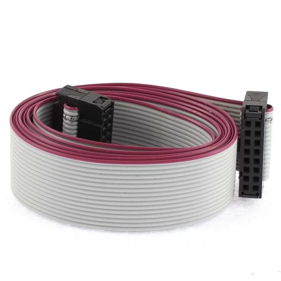 2x8 16 Pin Female-Female Flat Cable - 50cm Motorobit - Motorobit.com