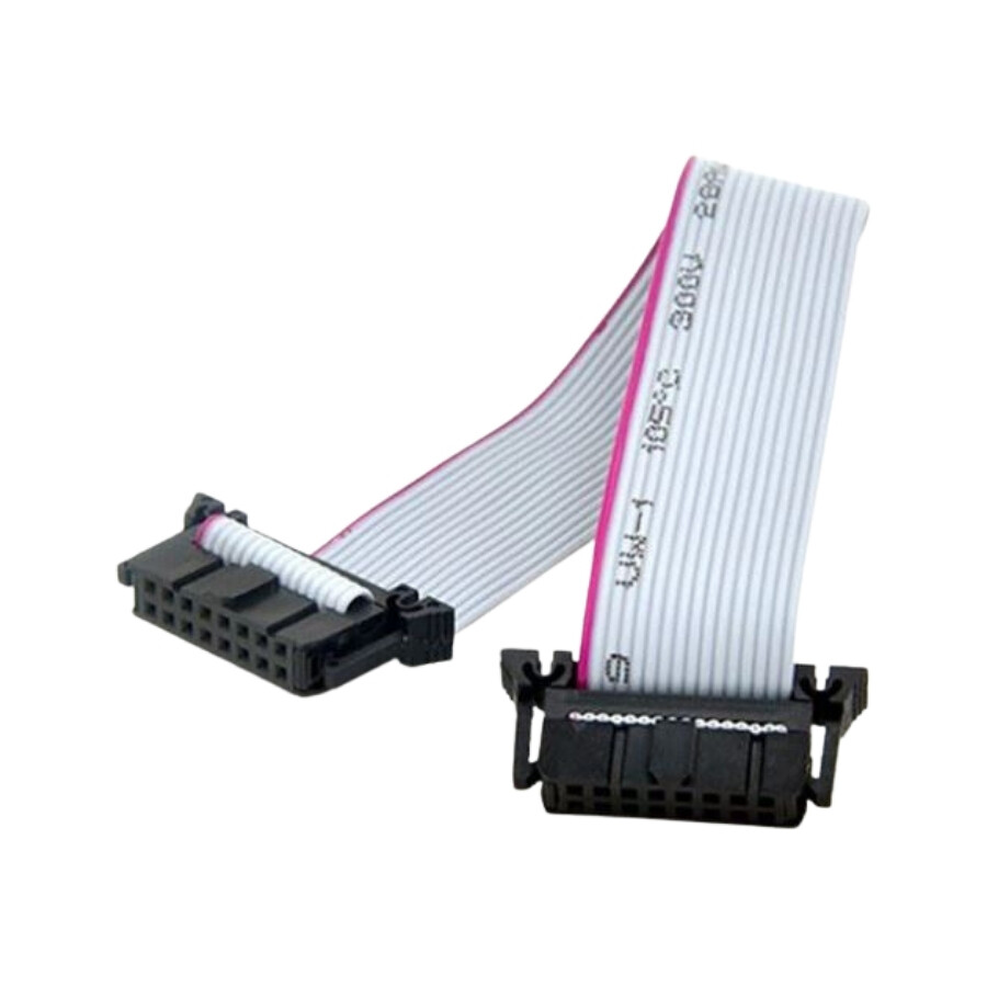 2x8 16 Pin Female-Female Flat Cable - 5cm Motorobit - Motorobit.com