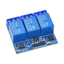 3 Channel 5V Relay Card - With Optocoupler Isolator Motorobit ...