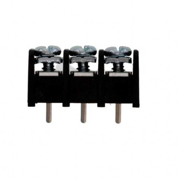 3 Pin Barrier Terminal Block - 7.62mm KF25C Motorobit - Motorobit.com