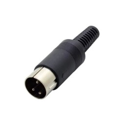 3 Pin Male DIN Connector Motorobit - Motorobit.com