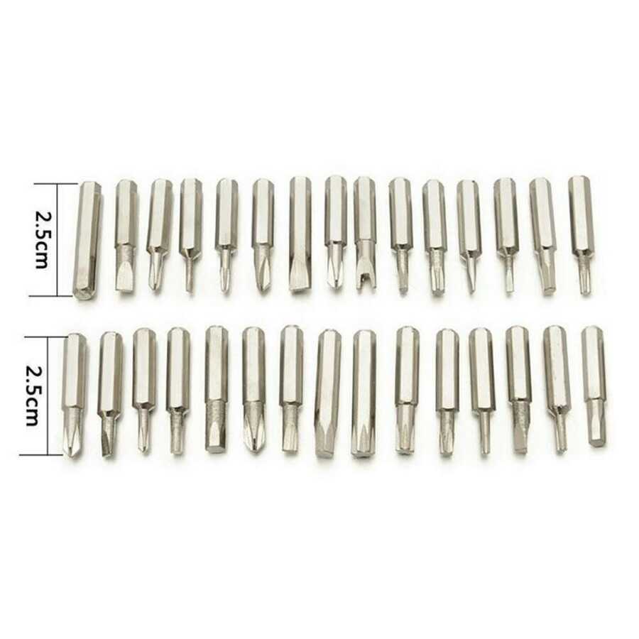 30 Piece Electronics Screwdriver Set Boxed Motorobit - Motorobit.com
