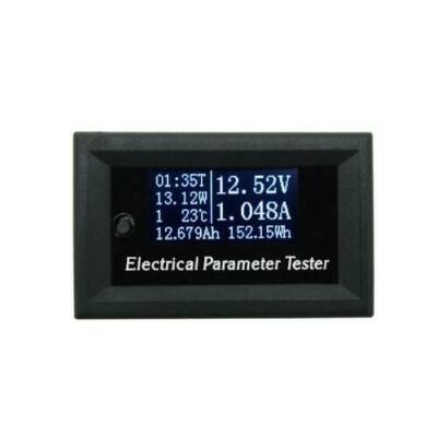 33V 3A 7in1 Digital Voltmeter Ammeter - Time Temperature Watt Meter ...