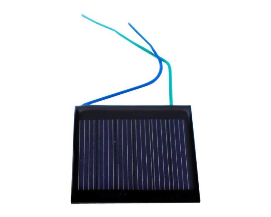 3V 100mA Güneş Paneli - Solar Pil 40x40mm Solar Panel Motorobit ...