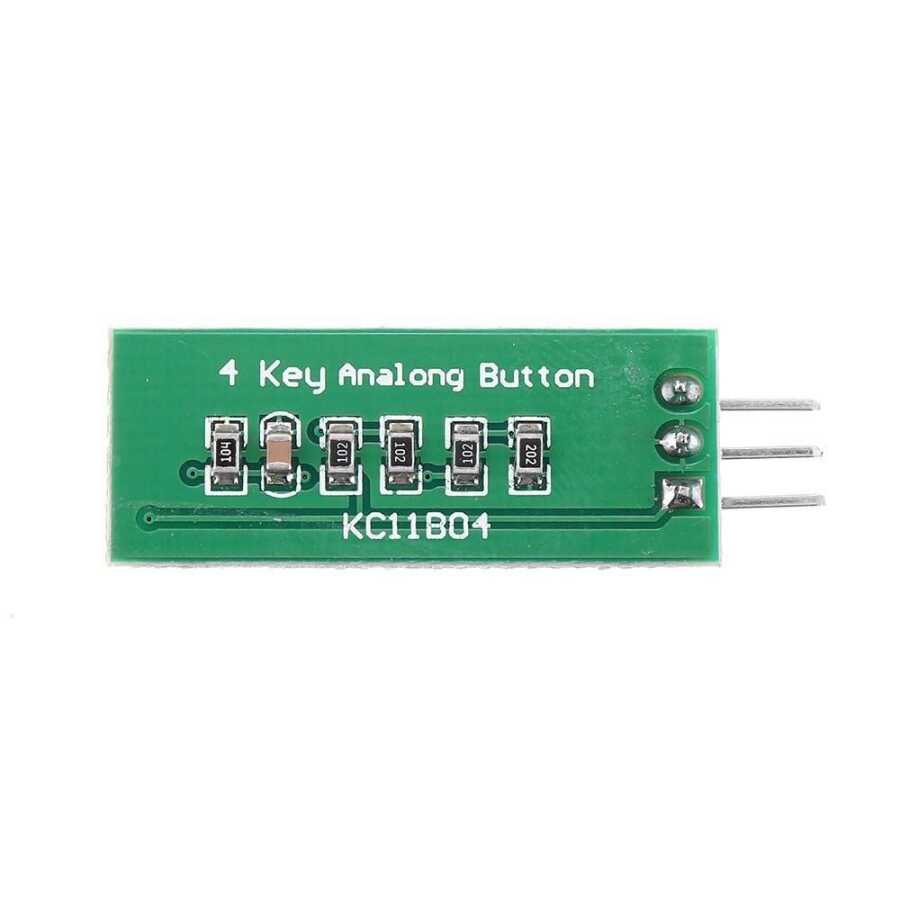 Kc11b04 4 Butonlu Analog Sinyal Çıkış Kartı Arduino Uyumlu Arduino