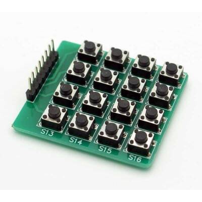 4x4 Push Buton Keypad Keypad (Tuş Takımı) Motorobit - Motorobit.com