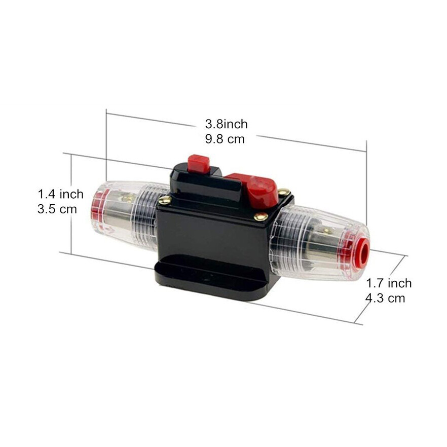 50A Car Amplifier Fuse Box - Circuit Breaker Motorobit - Motorobit.com