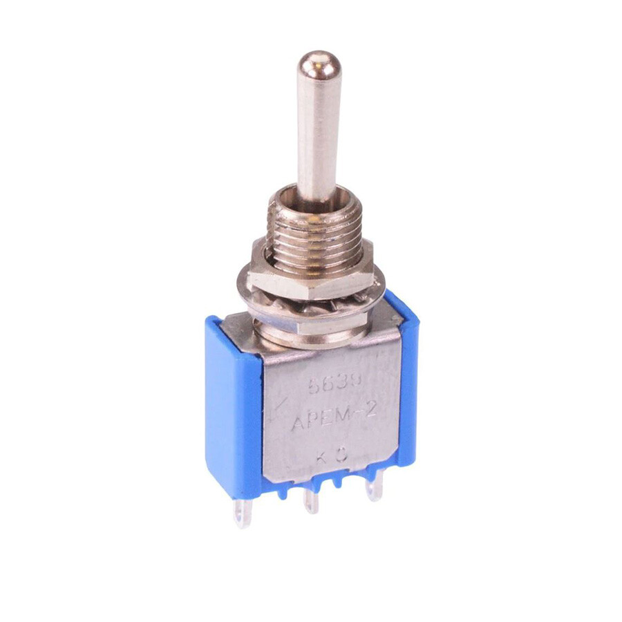 5639 ON-OFF-ON 3-Position 3-Pin Toggle Switch Motorobit - Motorobit.com