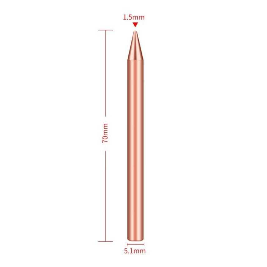 60W B Type Soldering Iron Tip - Copper Motorobit - Motorobit.com