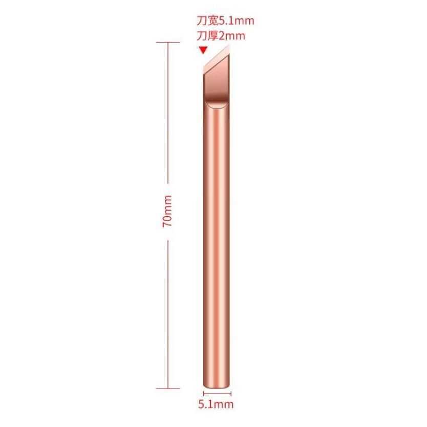 60W K Type Soldering Iron Tip - Copper Motorobit - Motorobit.com