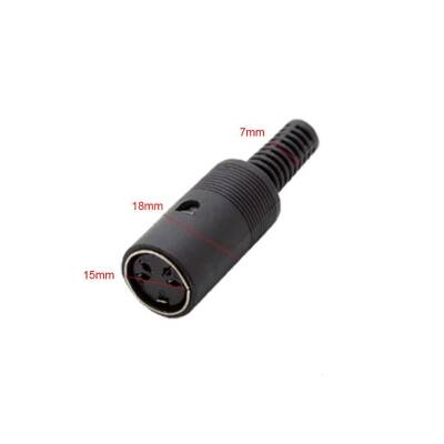 7 Pin Female DIN Connector Motorobit - Motorobit.com