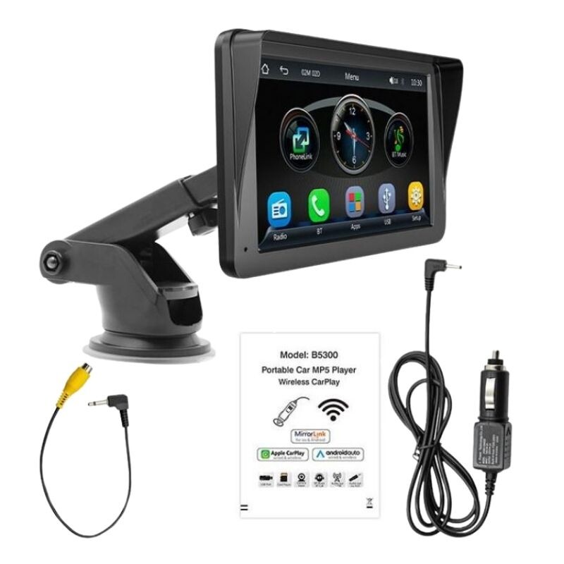 7" Touch Screen Car Multimedia Player - Android Carplay Motorobit ...