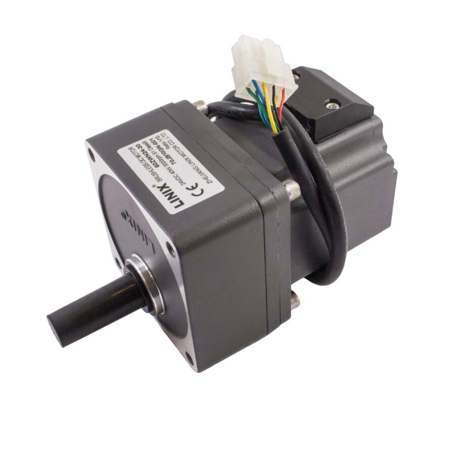70JB10GN 24V 40W 300RPM Redüktörlü Brushless DC Motor 70 mm Serisi Linix - Motorobit.com
