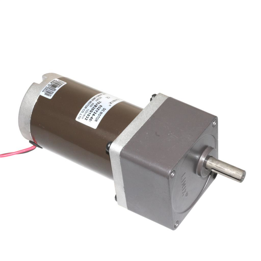 70mm 24V 100RPM DC Motor 63ZY24-40 70 mm Serisi Linix - Motorobit.com