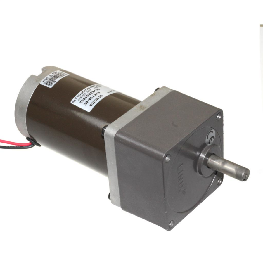 70mm 24V 60RPM DC Motor 63ZY24-40 70 mm Serisi Linix - Motorobit.com
