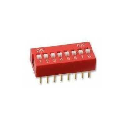 8-Pin Dip Switch Dip Switch Motorobit - Motorobit.com