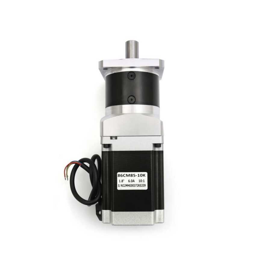 86CM85-10K NEMA34 1/10 Geared Stepper Motor Motorobit - Motorobit.com