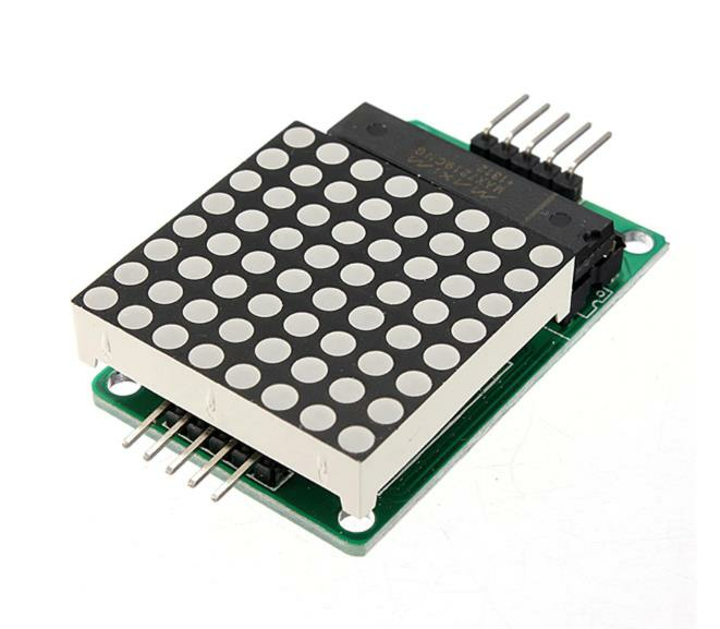 8X8 Dotmatrix Modülü - MAX7219 Dot Matrix Display Motorobit - Motorobit.com