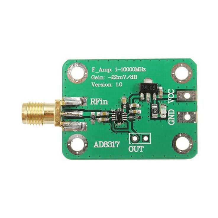 AD8317 1M-10000MHz Radyo Frekans Logaritmik Dedektör RF Amplifikatör ...