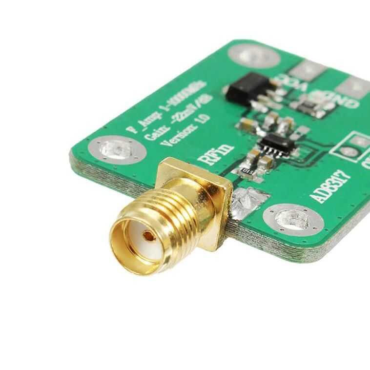 AD8317 1M-10000MHz Radyo Frekans Logaritmik Dedektör RF Amplifikatör ...