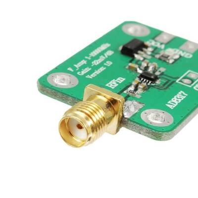 AD8317 1M-10000MHz Radyo Frekans Logaritmik Dedektör RF Amplifikatör ...
