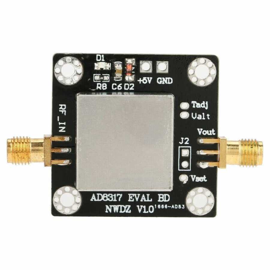 AD8317 1M-10GHz 60dB RF Güç Ölçer Logaritmik Dedektör RF Amplifikatör ...