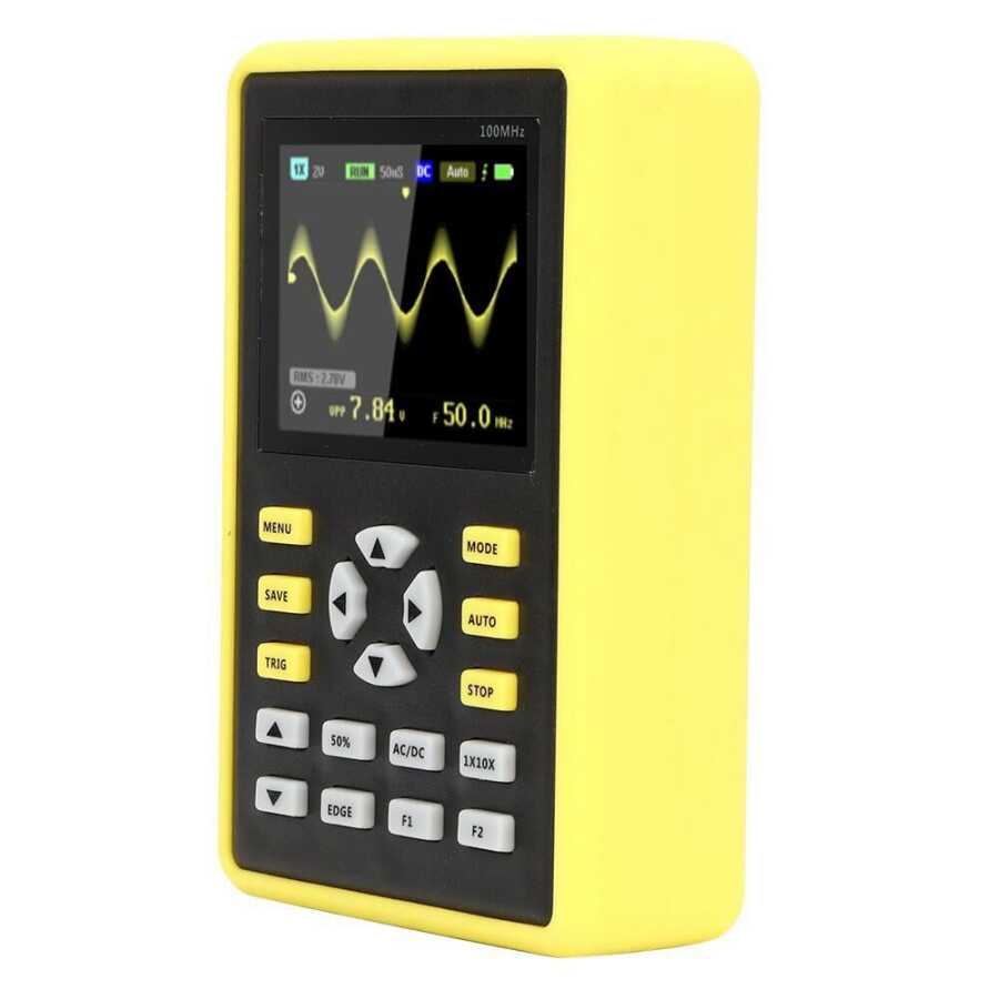 ADS5012H Dijital Osiloskop 100MHz 500Ms/s Osiloskop China - Motorobit.com
