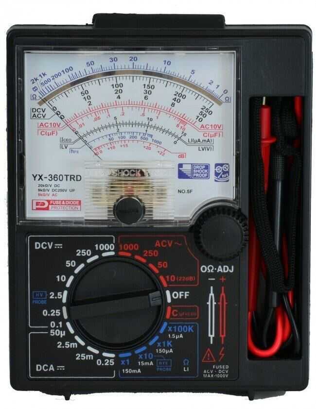 Analog Multimetre Yx-360-TRD Analog Multimetre Motorobit - Motorobit.com