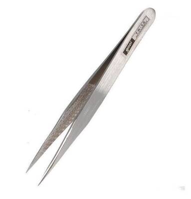 Anti-magnetic Stainless Tweezers TS-12 Motorobit - Motorobit.com
