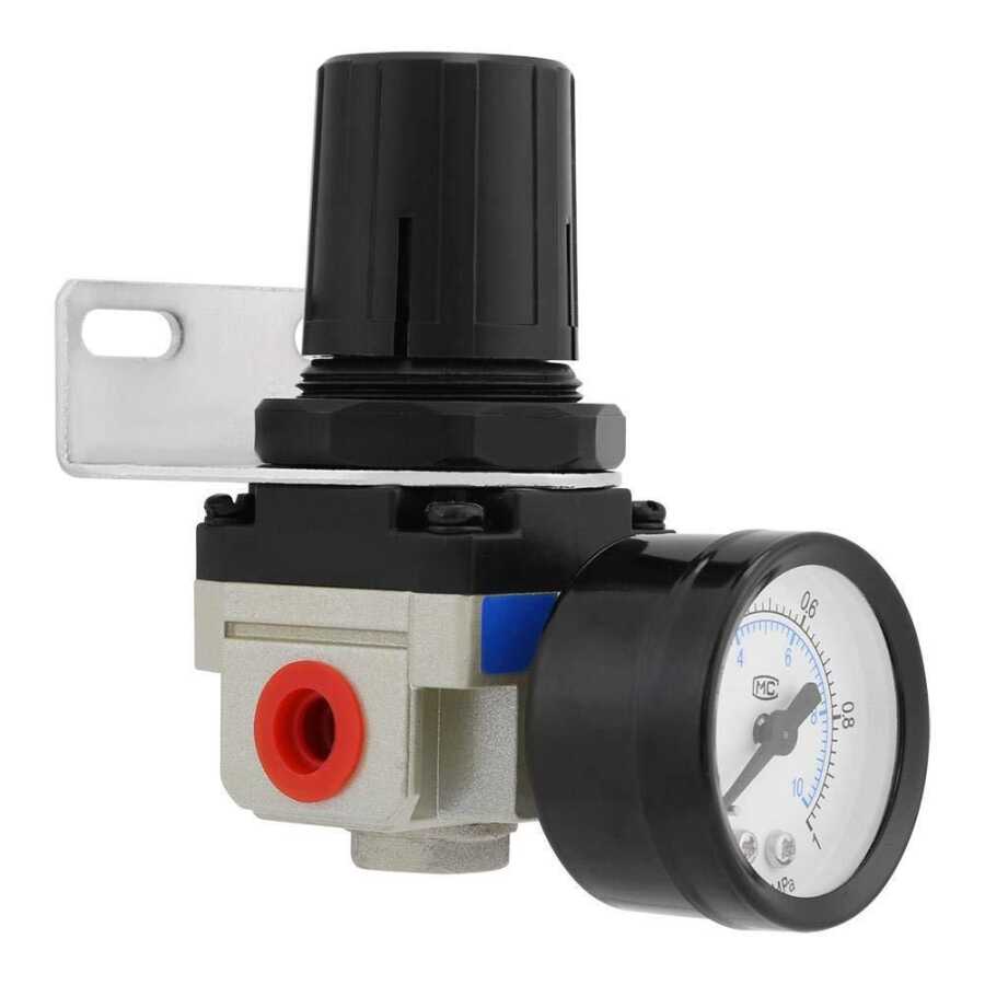 AR2000-02 Pneumatic Air Pressure Regulator 1/4 Motorobit - Motorobit.com