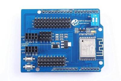 Arduino ESP-13 Wifi Shield ESP8266 Arduino Shield Motorobit - Motorobit.com