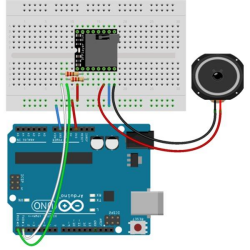Arduino Mini MP3 Ses Modülü Ses Sensörleri Motorobit - Motorobit.com