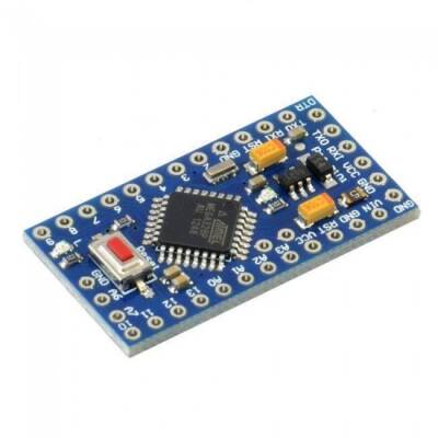 Arduino Pro Mini 328 - 3.3V/8MHz Klon Klon Arduino Modelleri Motorobit - Motorobit.com
