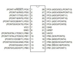 ATMEGA48PA-PU DIP-28 20MHz Microcontroller Motorobit - Motorobit.com