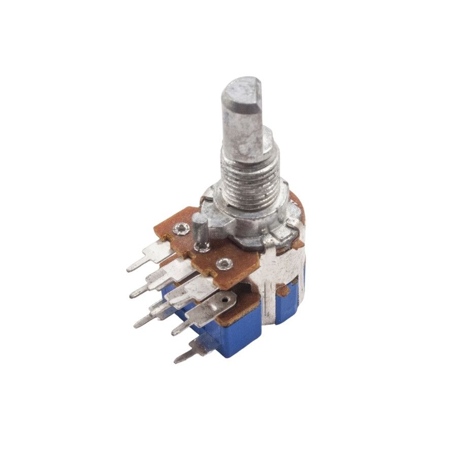 B503 50K 8-Pin Stereo Potentiometer with Switch Motorobit - Motorobit.com