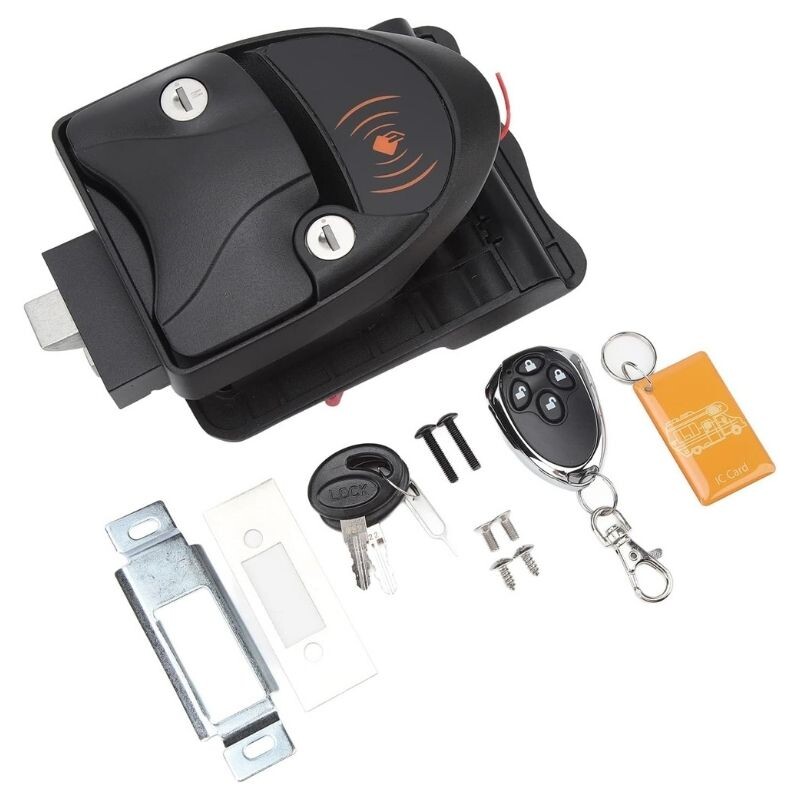 Caravan Door Lock with RFID Card - Remote Control Motorobit - Motorobit.com